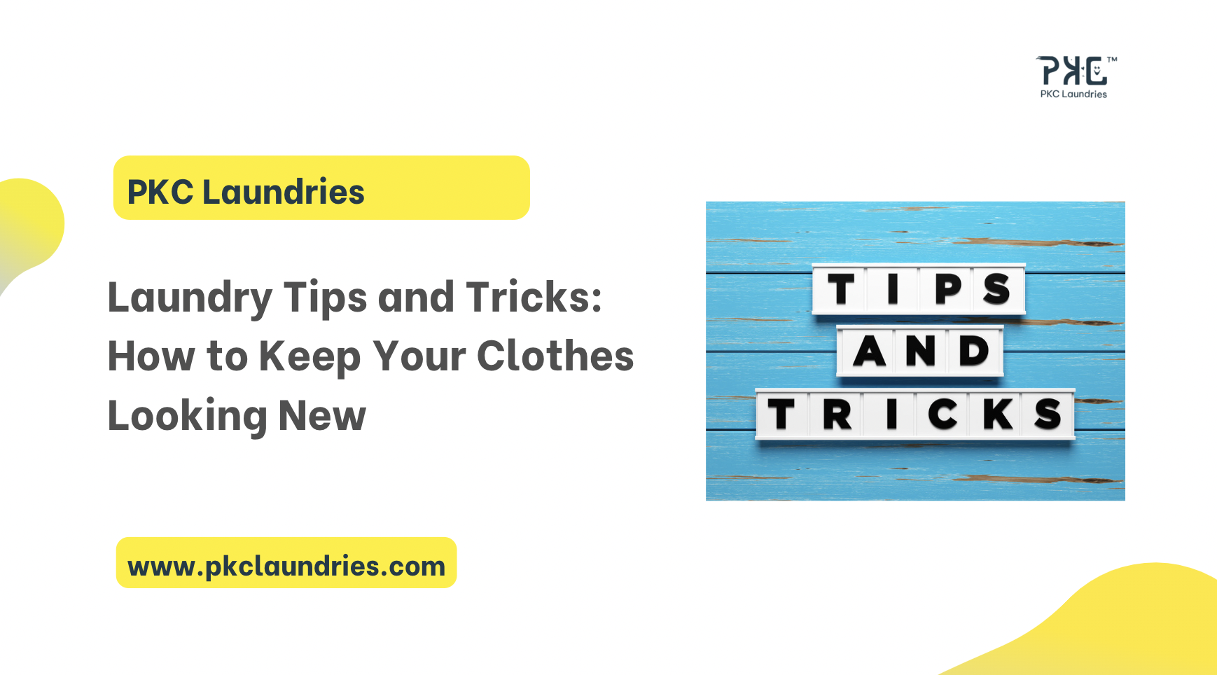 Laundry Tips to Keep Clothes Looking New - PKC Laundries